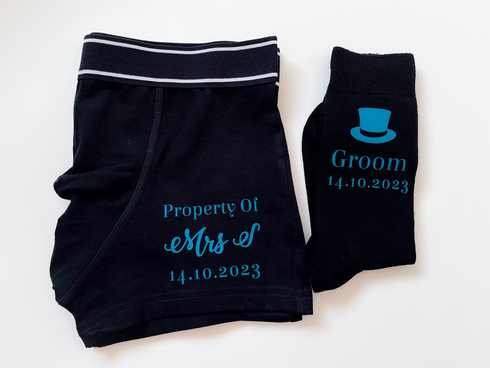 Personalised Groom Boxer Shorts | Customise Online | Visit Our Site