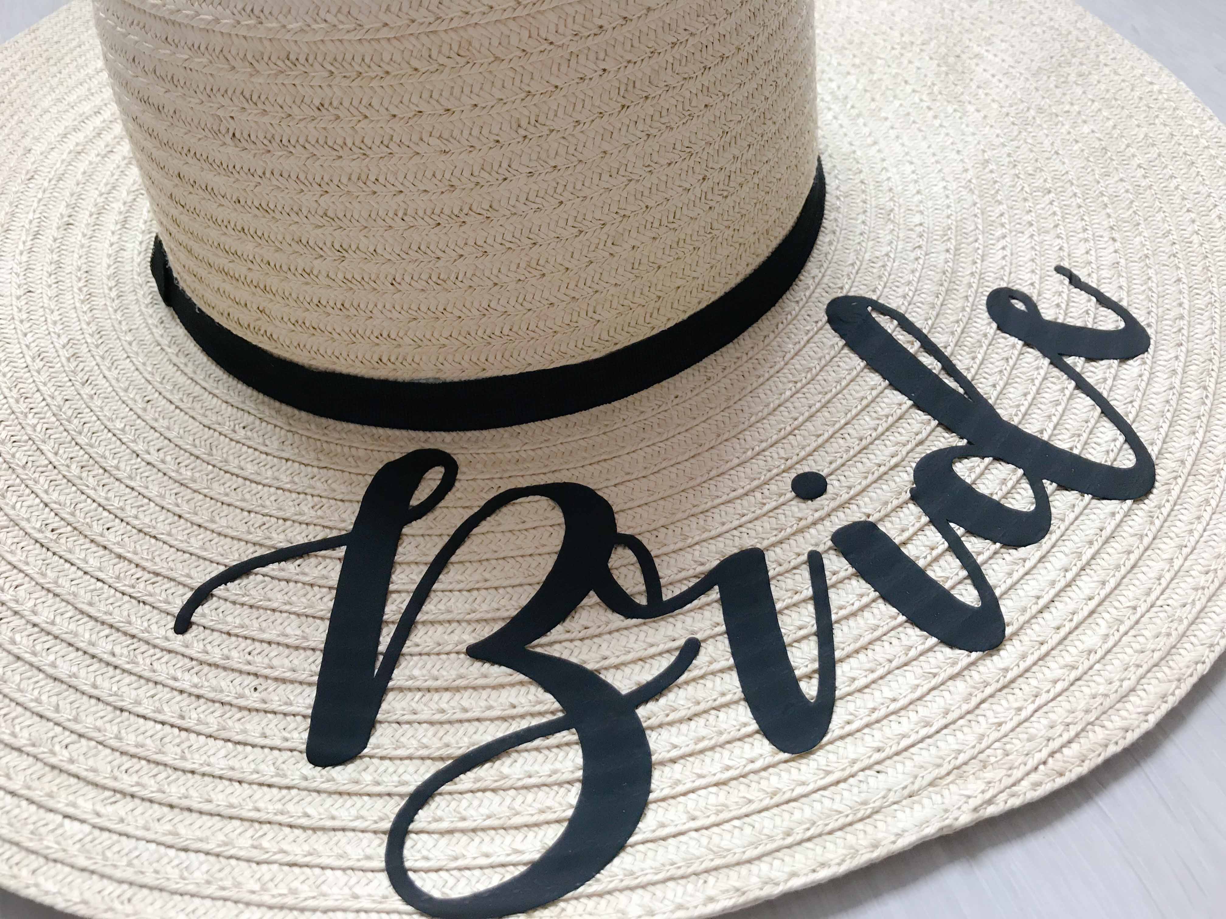 Wedding Role Sun Hat | Customise Online | Visit Our Site | Shop Online