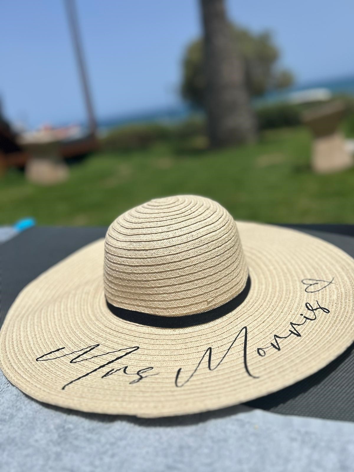 Mrs Personalised Sun Hat | Customise Online Today | Add Your Name
